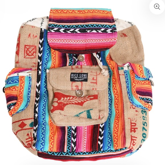 Rice Love | Bags | Rice Love Recycled Travel Bag Ravi | Poshmark